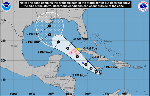 Update Tropical Disturbance Could Strengthen To Hurricane After